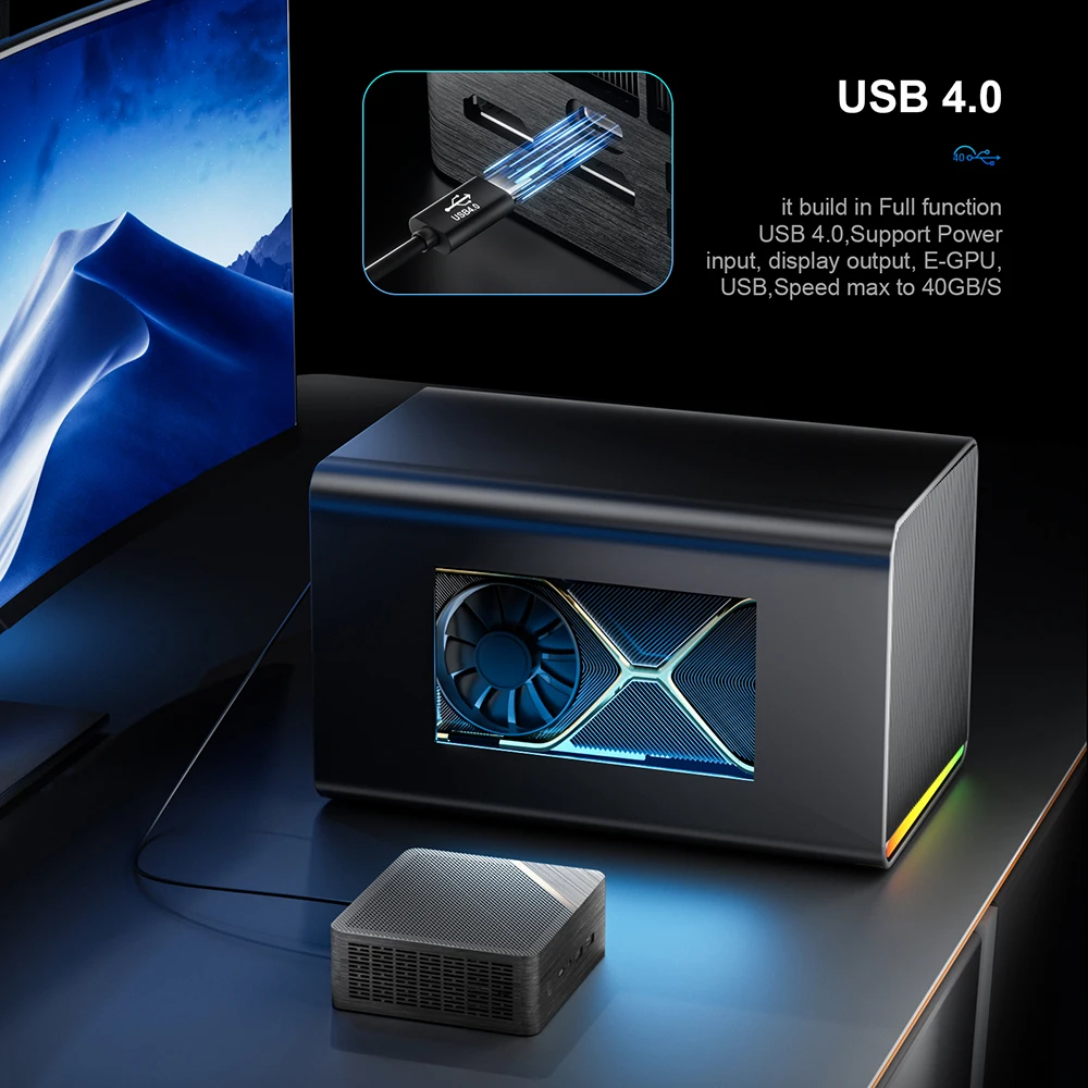 AN4 ミニPC AMD 8845HS - Chatreey